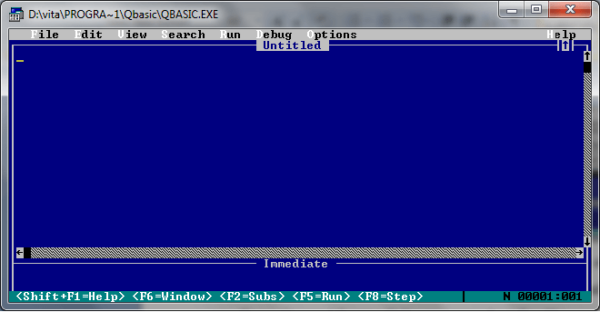 Pengertian Qbasic Dan Cara Menjalankannya