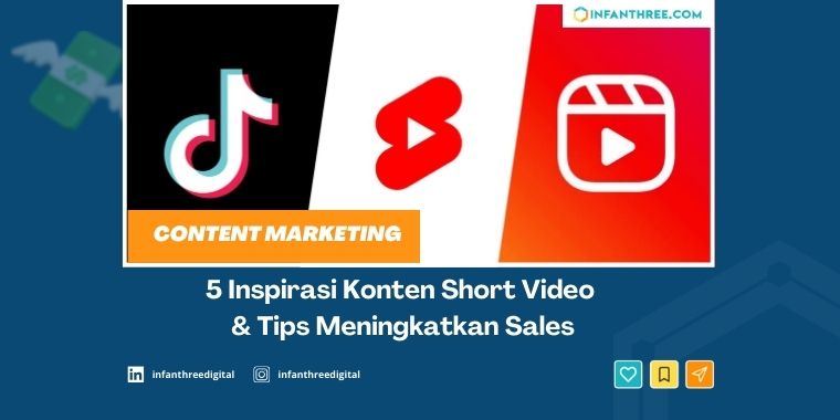 5 Inspirasi Konten Short Video Dan Tips Meningkatkan Sales
